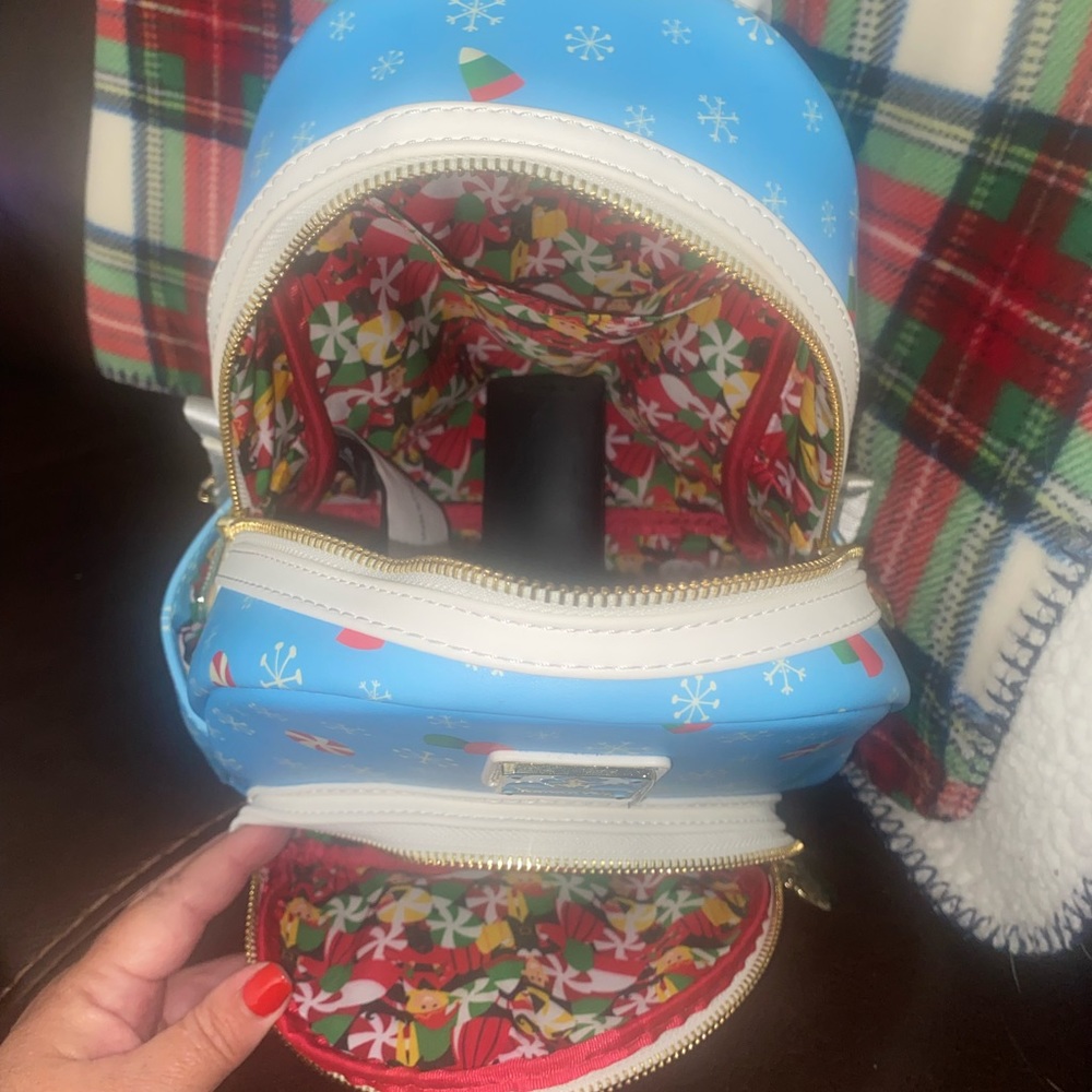 Loungefly Elf Buddy The Elf And Friends Mini Backpack… - Gem